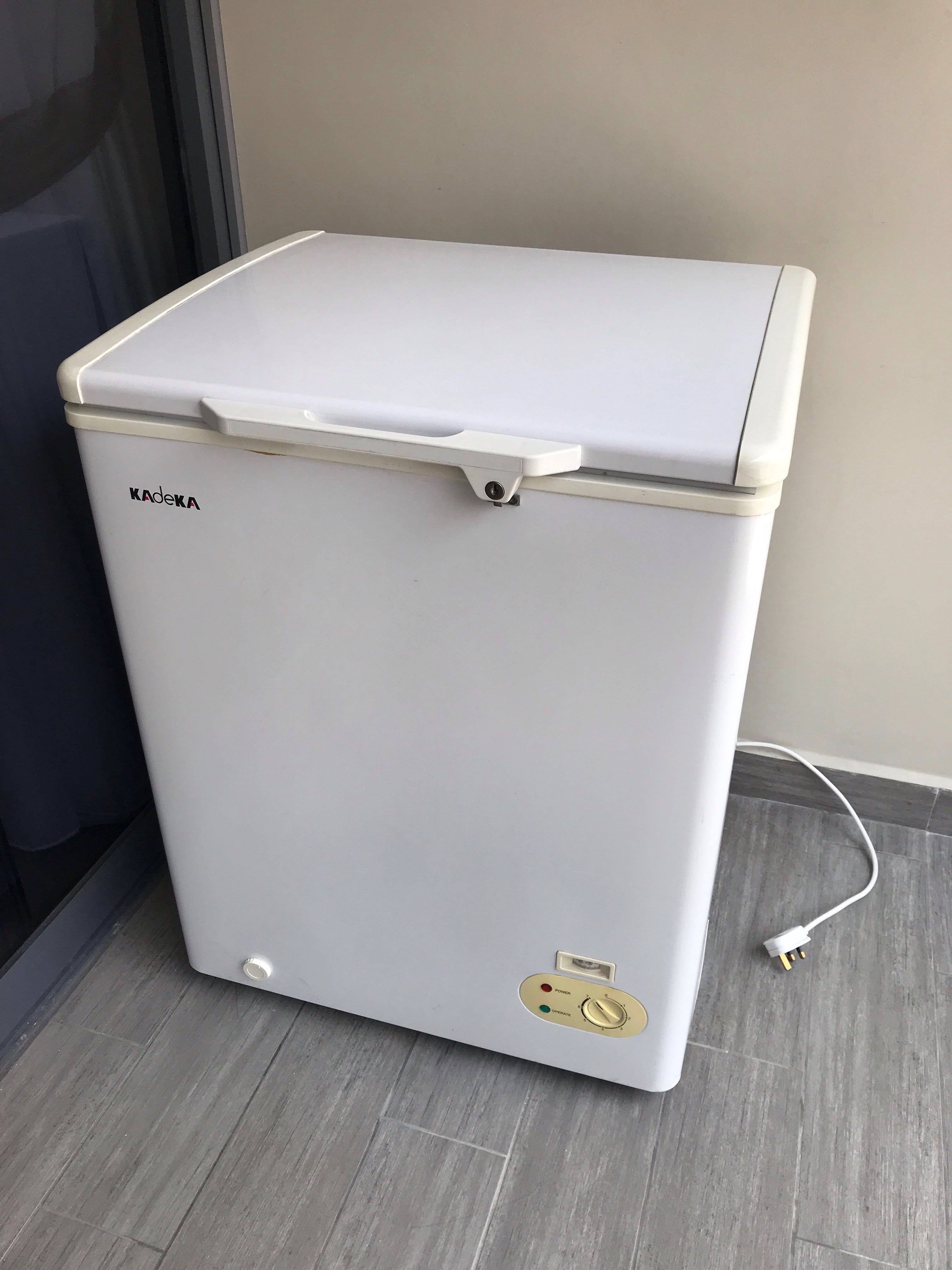 Kadeka Chest Freezer, Home Appliances, Kitchenware on Carousell