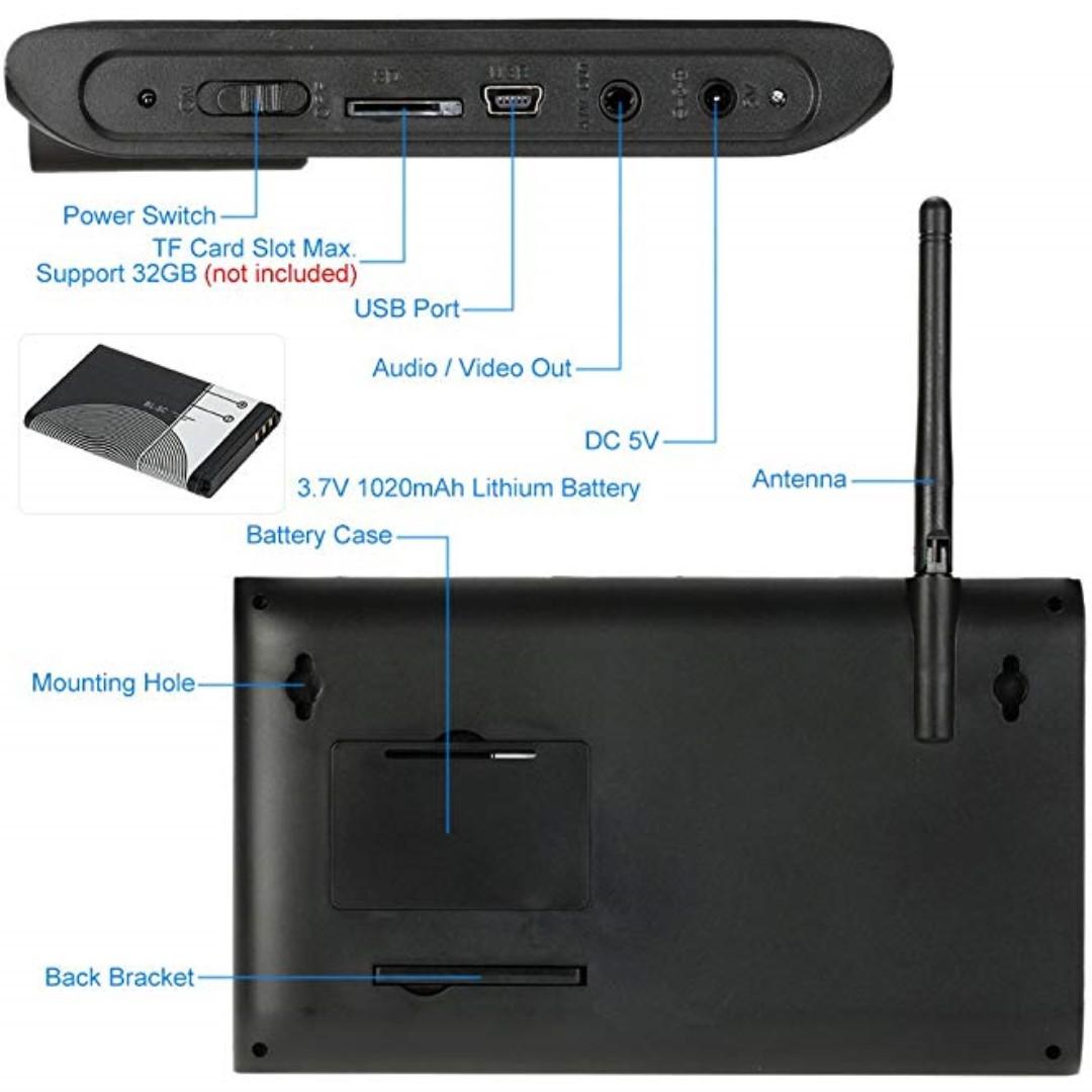 KKmoon Wireless CCTV Camera Kit Home Security DVR System Wireless 2 ...