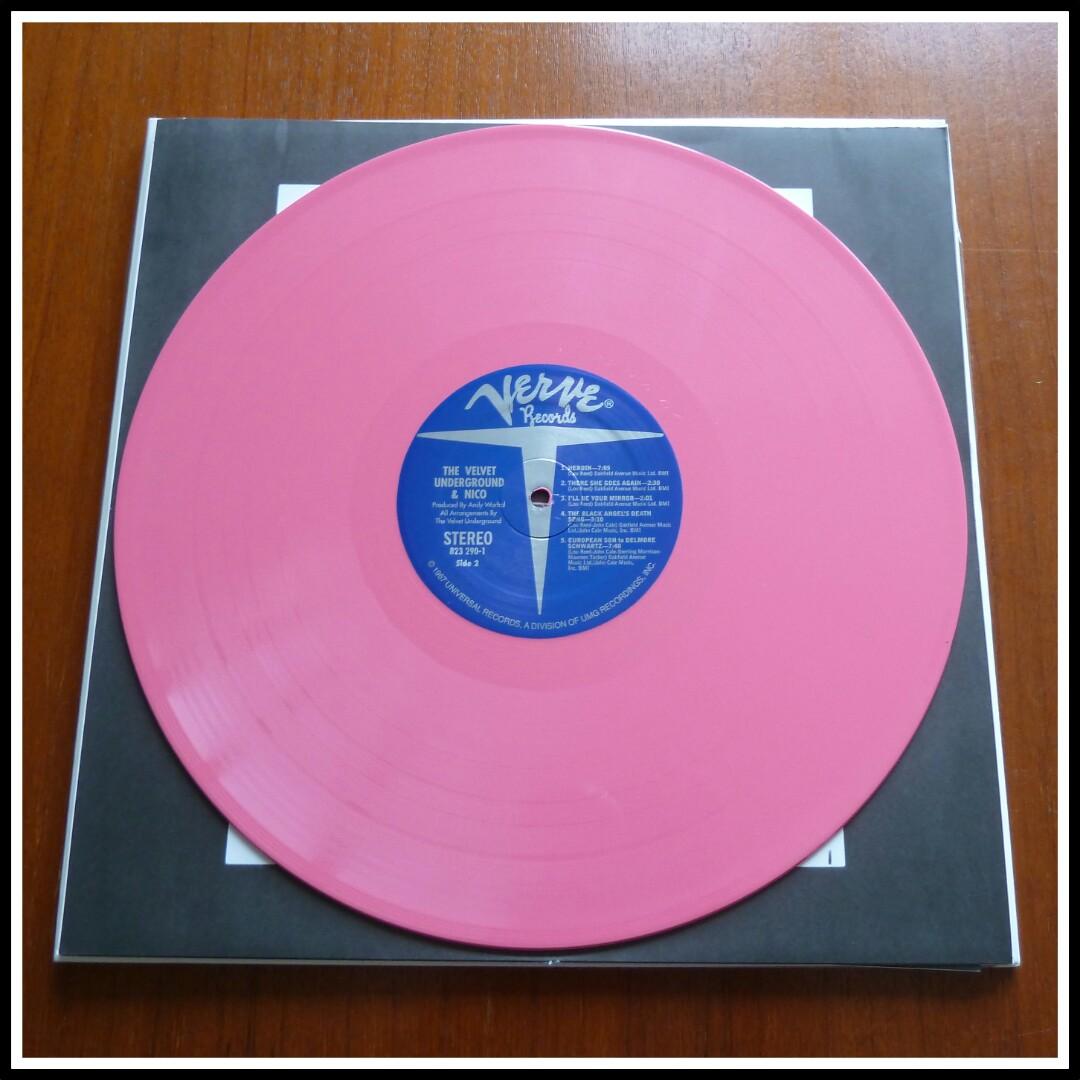 [Limited Edition] The Velvet Underground & Nico (50th Anniversary 180g pink vinyl), Hobbies ...