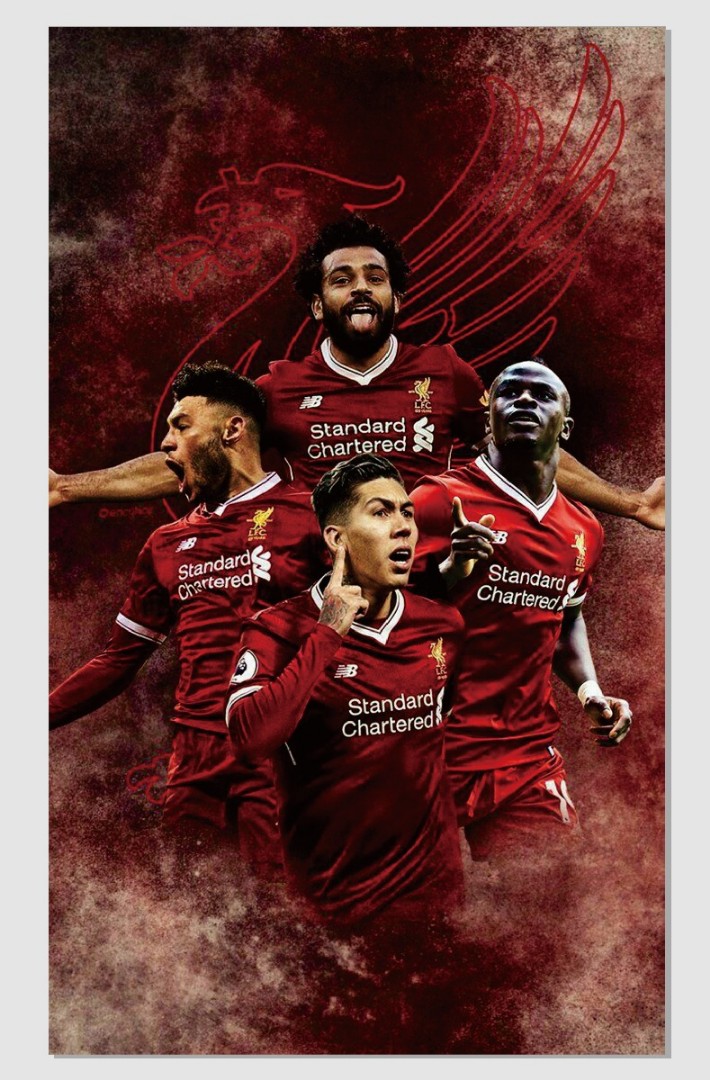 Liverpool Fab Four Canvas Printing, Hobbies & Toys, Stationery & Craft ...