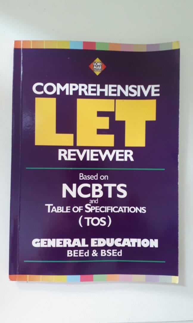 LoriMar LET Reviewer Books, Hobbies & Toys, Books & Magazines ... LoriMar LET Reviewer Books, Hobbies & Toys, Books & Magazines ...