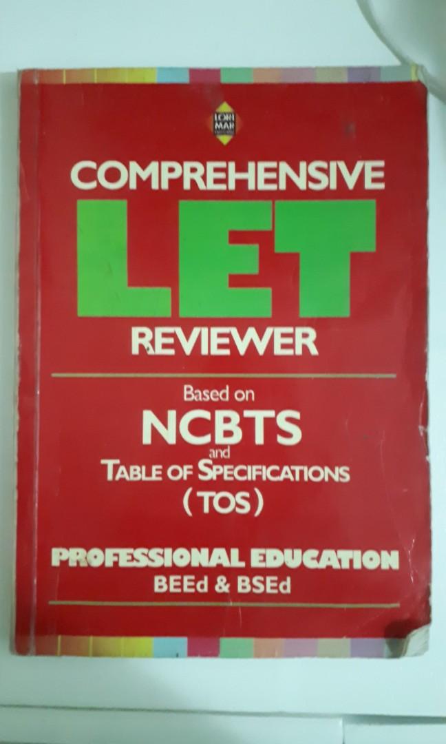LoriMar LET Reviewer Books, Hobbies & Toys, Books & Magazines ... LoriMar LET Reviewer Books, Hobbies & Toys, Books & Magazines ...