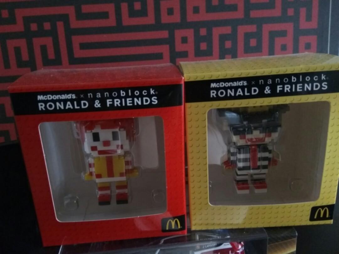 McDonald's Nanoblock Ronald & Friends Hamburglar, Hobbies & Toys ...