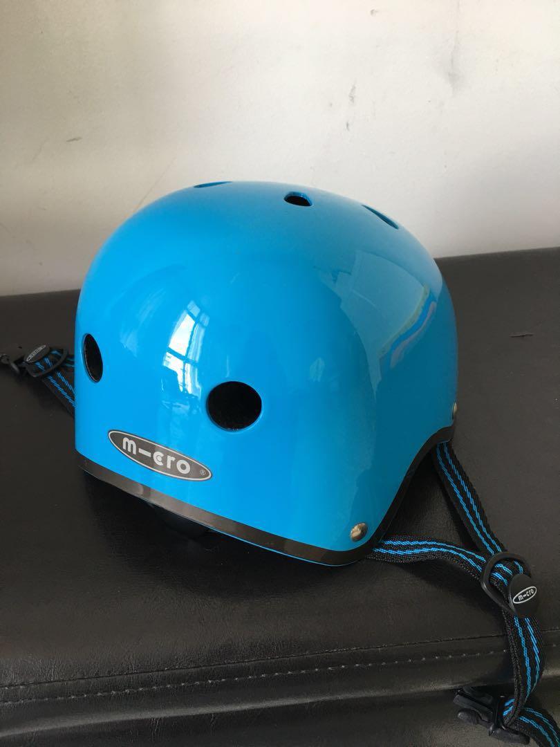 Mini micro helmet blue, Babies & Kids, Infant Playtime on Carousell
