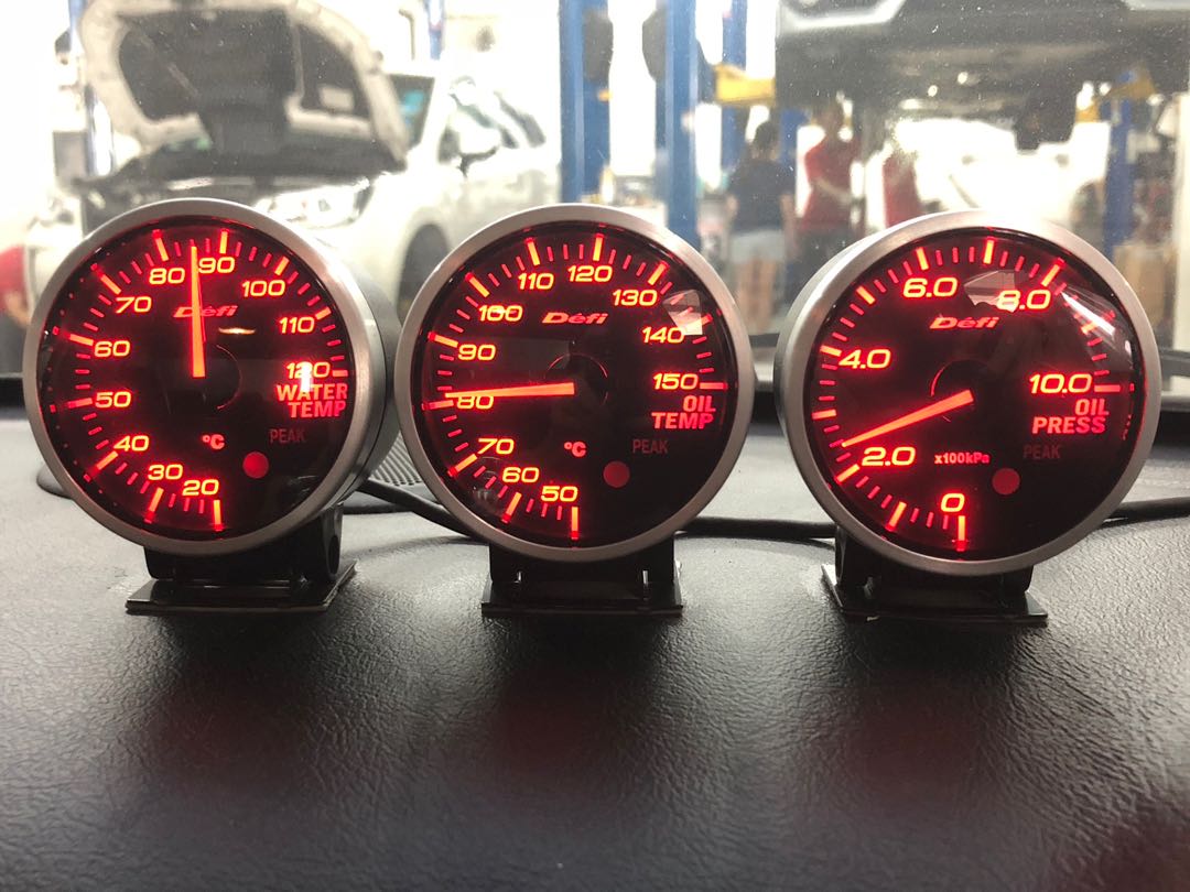 Original Defi Meters/Sensors plus Control Unit, Car Accessories ...