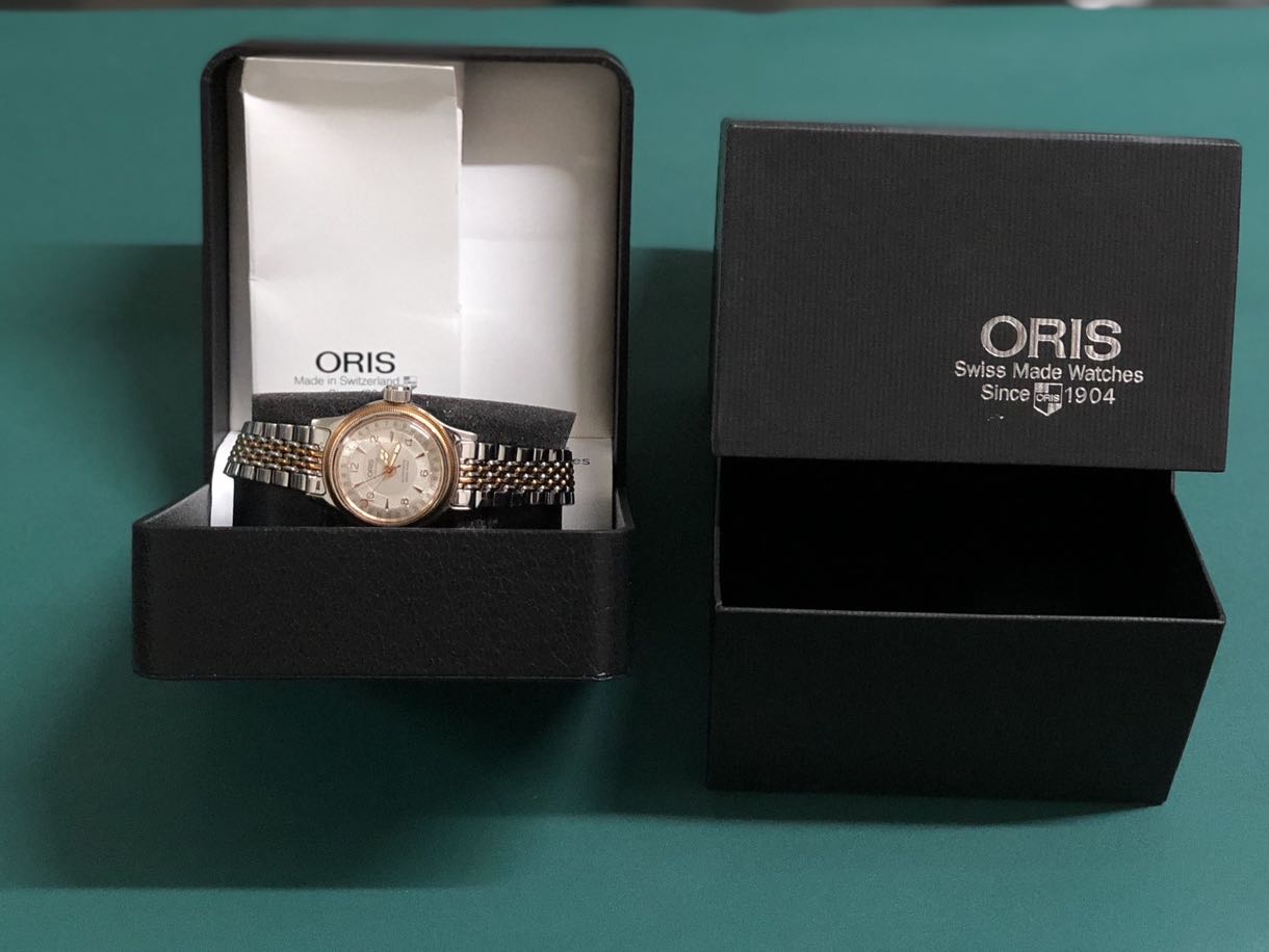 Oris Watch Complete Set, Women's Fashion, Watches & Accessories ...