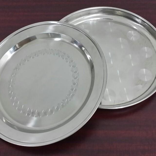 Stainless steel plates & bowls, Furniture & Home Living, Kitchenware ...