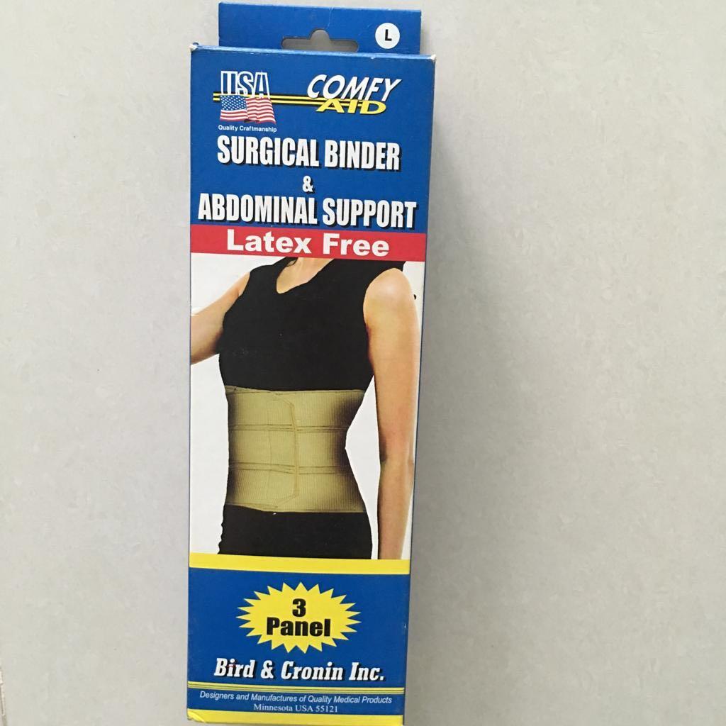 Surgical binder size L, Sports, Braces & Supports on Carousell