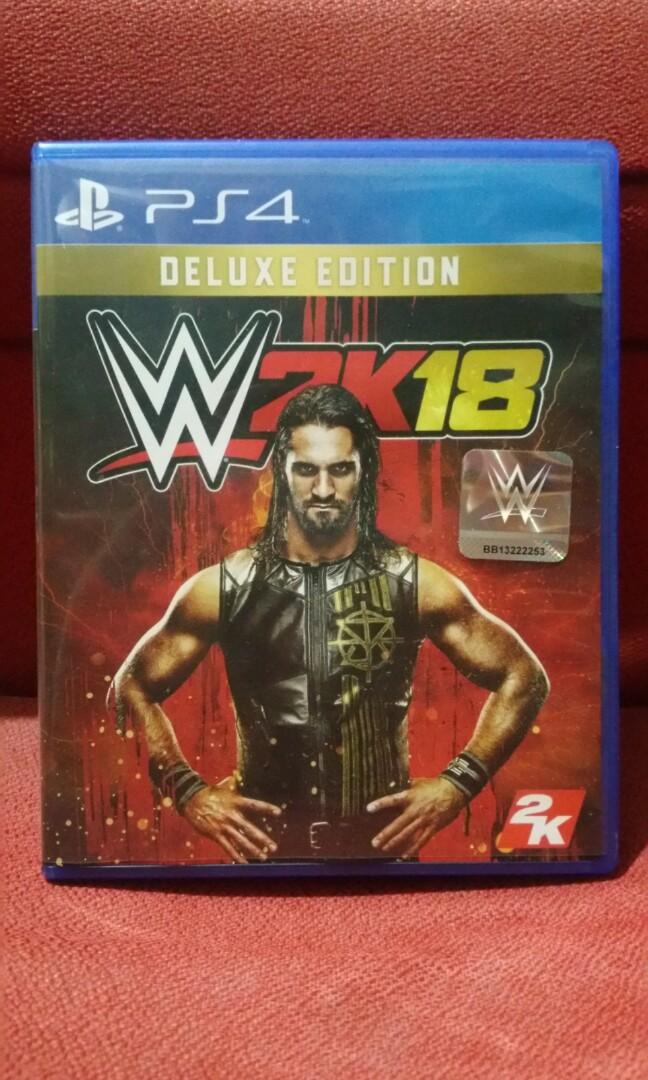 WWE 2K18 PS4, Video Gaming, Video Games, PlayStation on Carousell