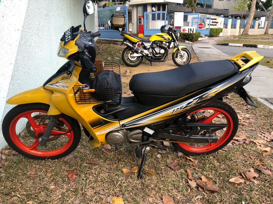 125z kuning diraja coverset only, Motorcycles, Motorcycles for Sale ...
