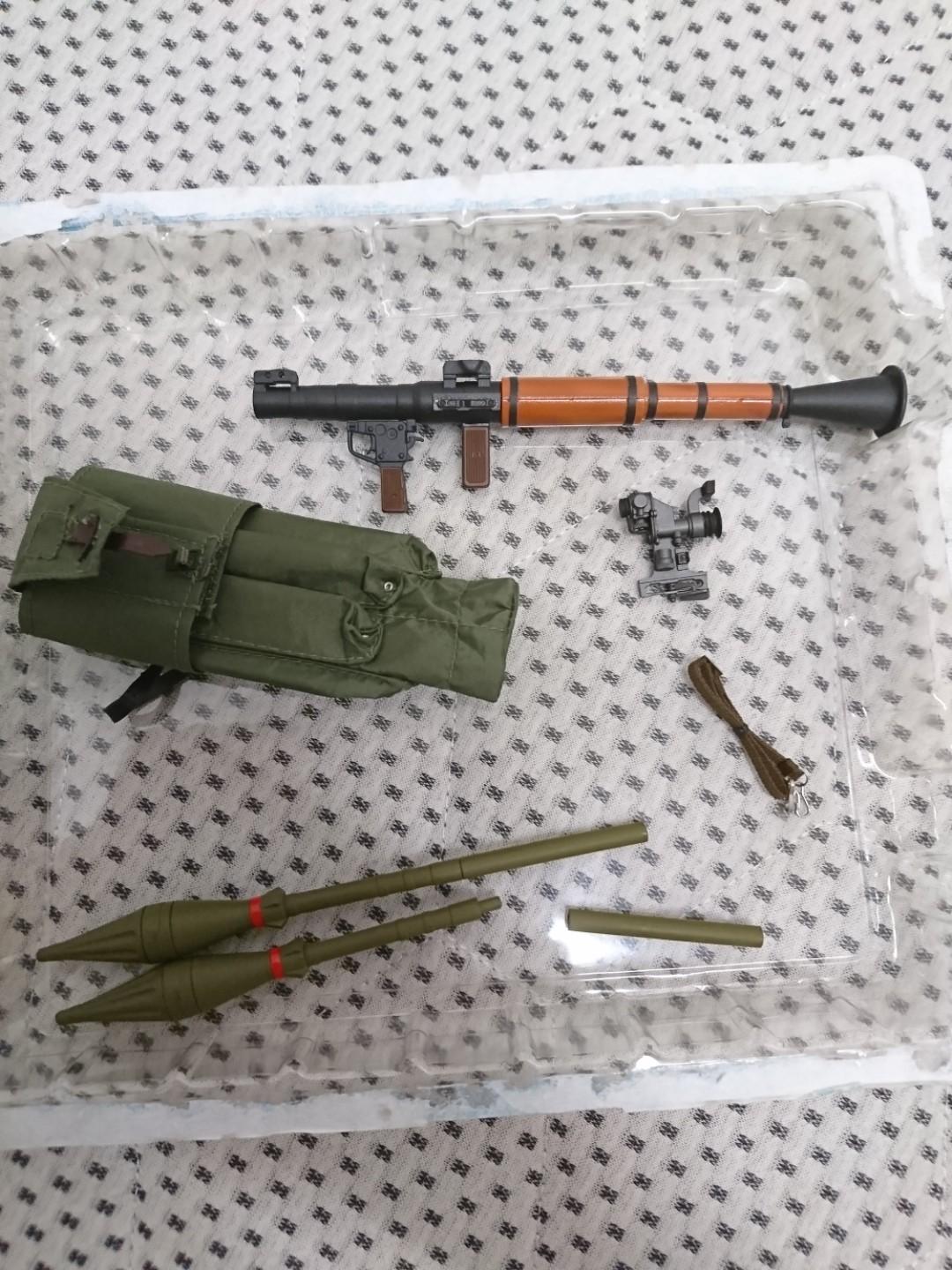 1/6 RPG-7 Rocket Launcher Set, Hobbies & Toys, Toys & Games on Carousell