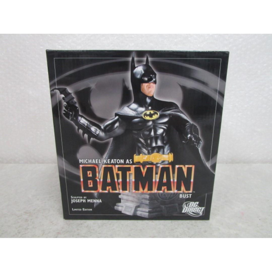 1989 DC Direct Michael Keaton As Batman Limited Edition Bust, Hobbies ...