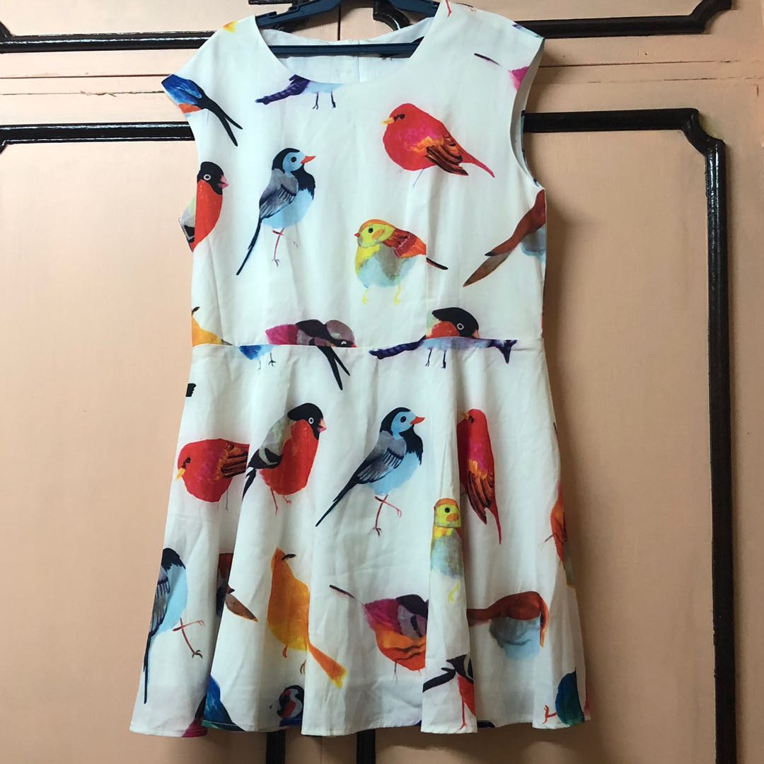 BIRDS DRESS, Women's Fashion, Dresses & Sets, Dresses on Carousell