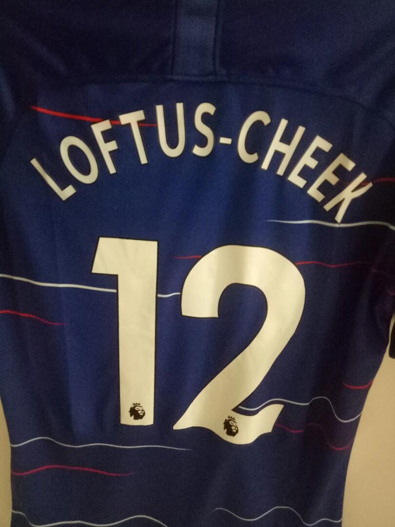 Chelsea FC 18/19 home kit size s ruben loftus-cheek nameset, Men's ...