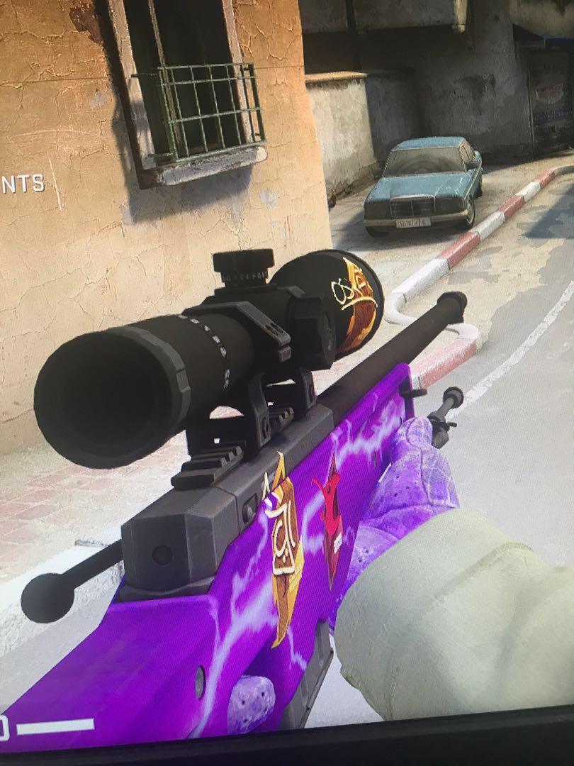 CSGO Skin - AWP | Lightning Strike FN, Video Gaming, Gaming Accessories, Game Gift Cards ...