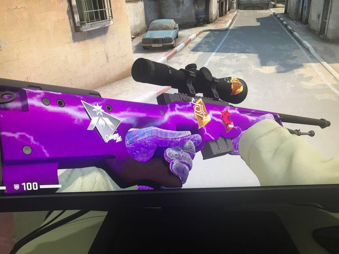 CSGO Skin - AWP | Lightning Strike FN, Video Gaming, Gaming Accessories, Game Gift Cards ...