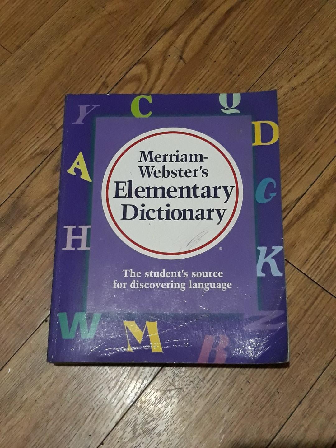 Elementary Dictionary, Hobbies & Toys, Books & Magazines, Assessment ...