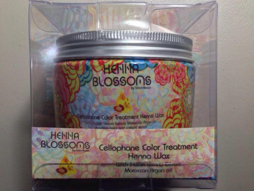 HENNA BLOSSOMS CELLOPHANE HAIR TREATMENT BY SHINE MOIST, Beauty ...