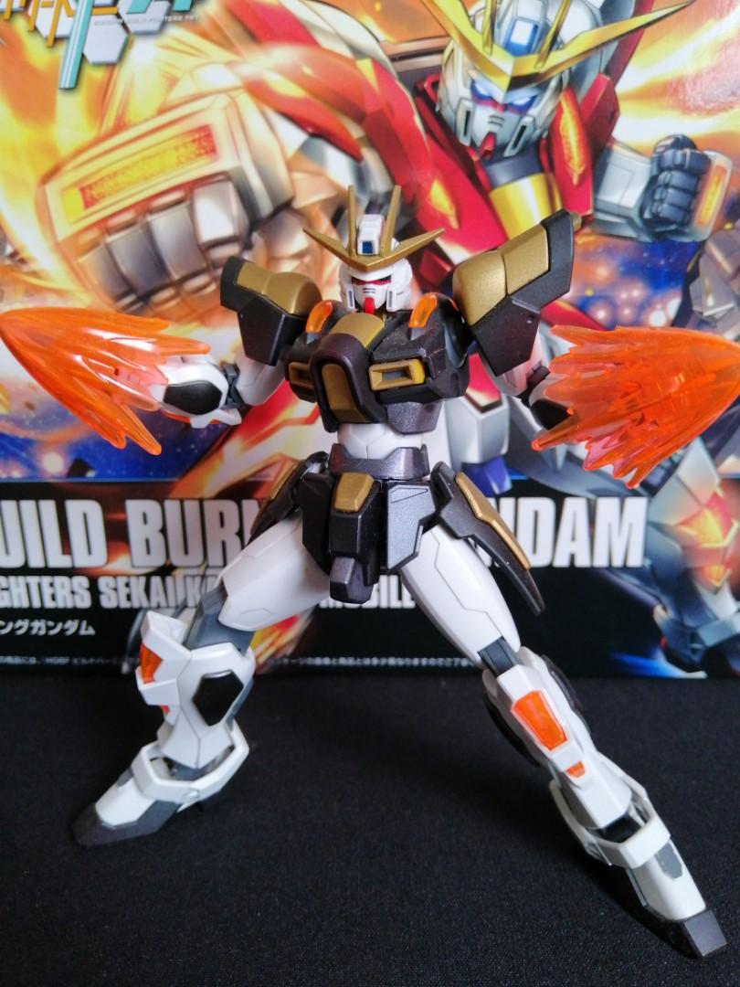 HG Gundam build burning Gundam, Hobbies & Toys, Toys & Games on Carousell