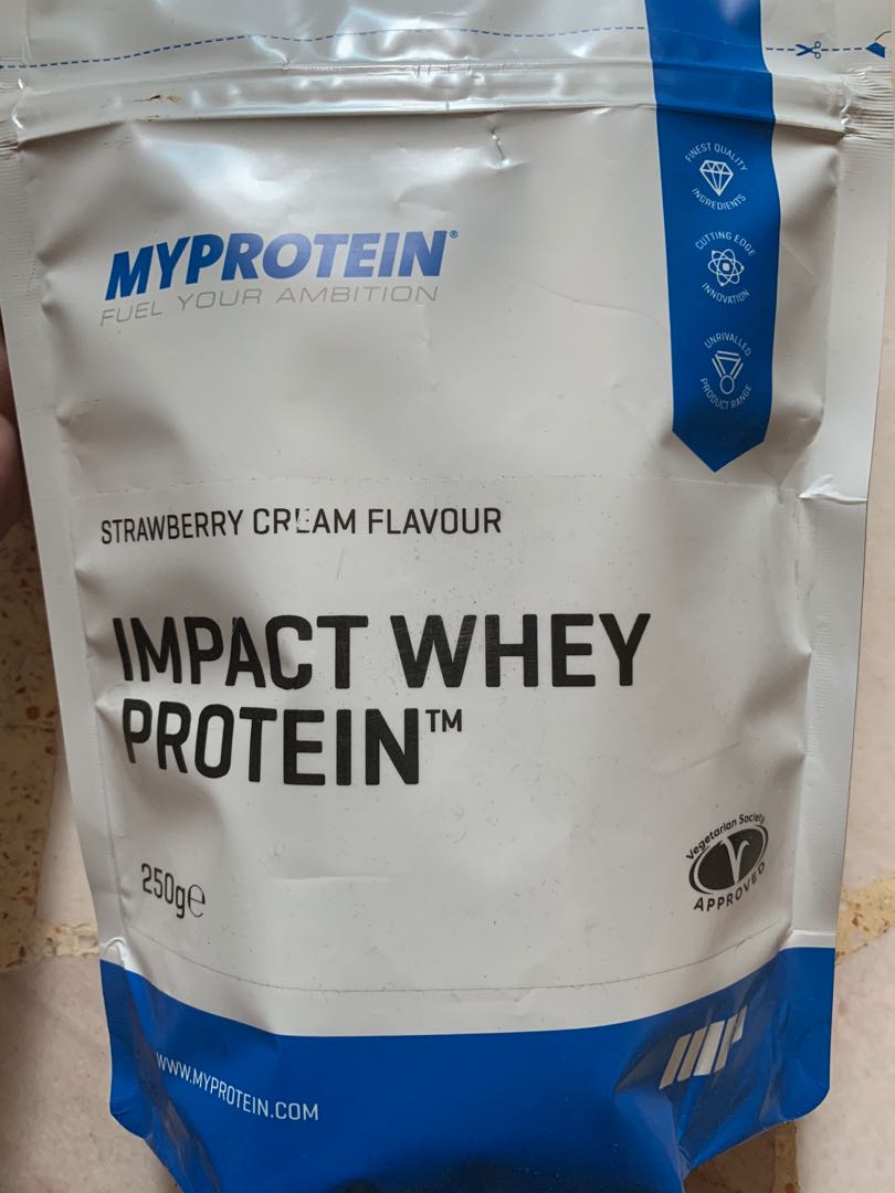 Impact Whey Protein 250g, Health & Nutrition, Health Supplements ...