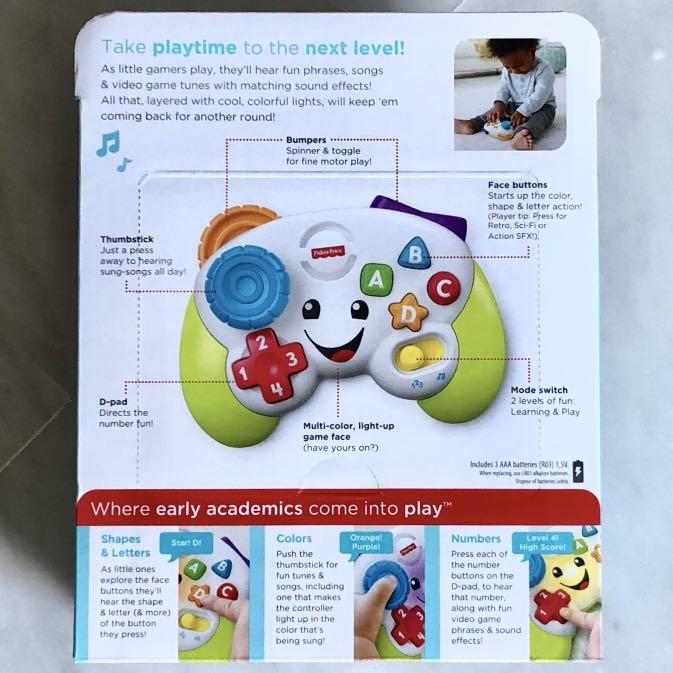 (In-Stock) Fisher-Price Laugh & Learn Game & Learn Controller (Brand ...