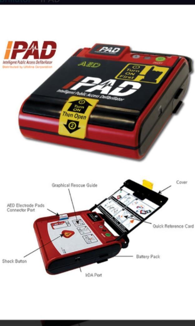 IPAD NF1200 AED (automated external defibrillator), Mobile Phones ...