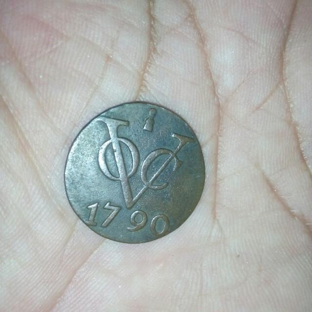 Jual koin antik jaman VOC BELANDA, Antik, Uang Lama di Carousell