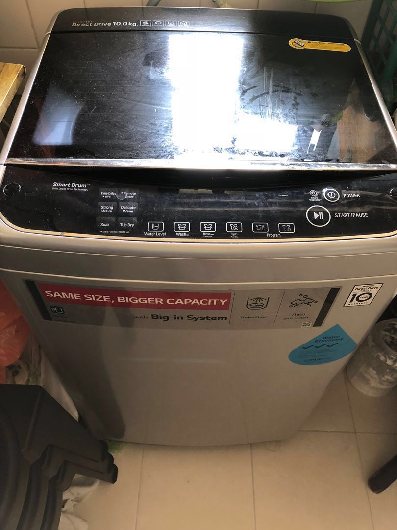 LG washing machine, TV & Home Appliances, Washing Machines and Dryers ...