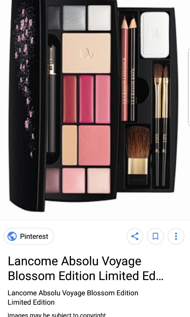 (LIKE NEW) Lancome limited edition complete make up palettes, Beauty ...