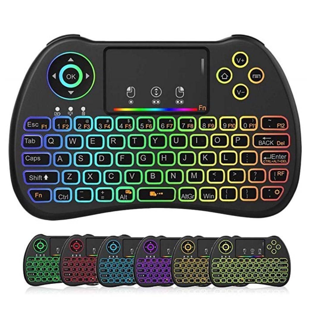 Mini Wireless Keyboard With Touchpad Mouse Combo Meerveil H9 2 4ghz