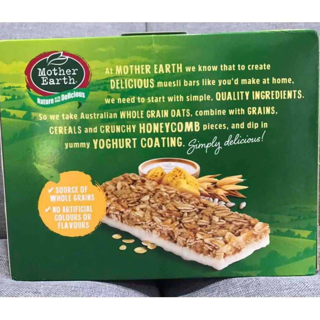 Mother Earth Value Pack Traditional Muesli Bars (Honeycomb & Yoghurt ...