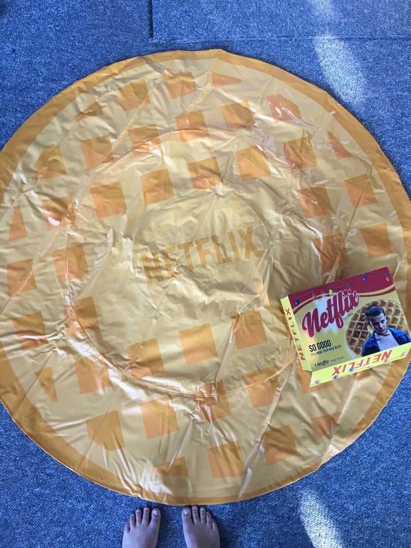 Netflix Stranger Things Waffle Float, Hobbies & Toys, Toys & Games on ...