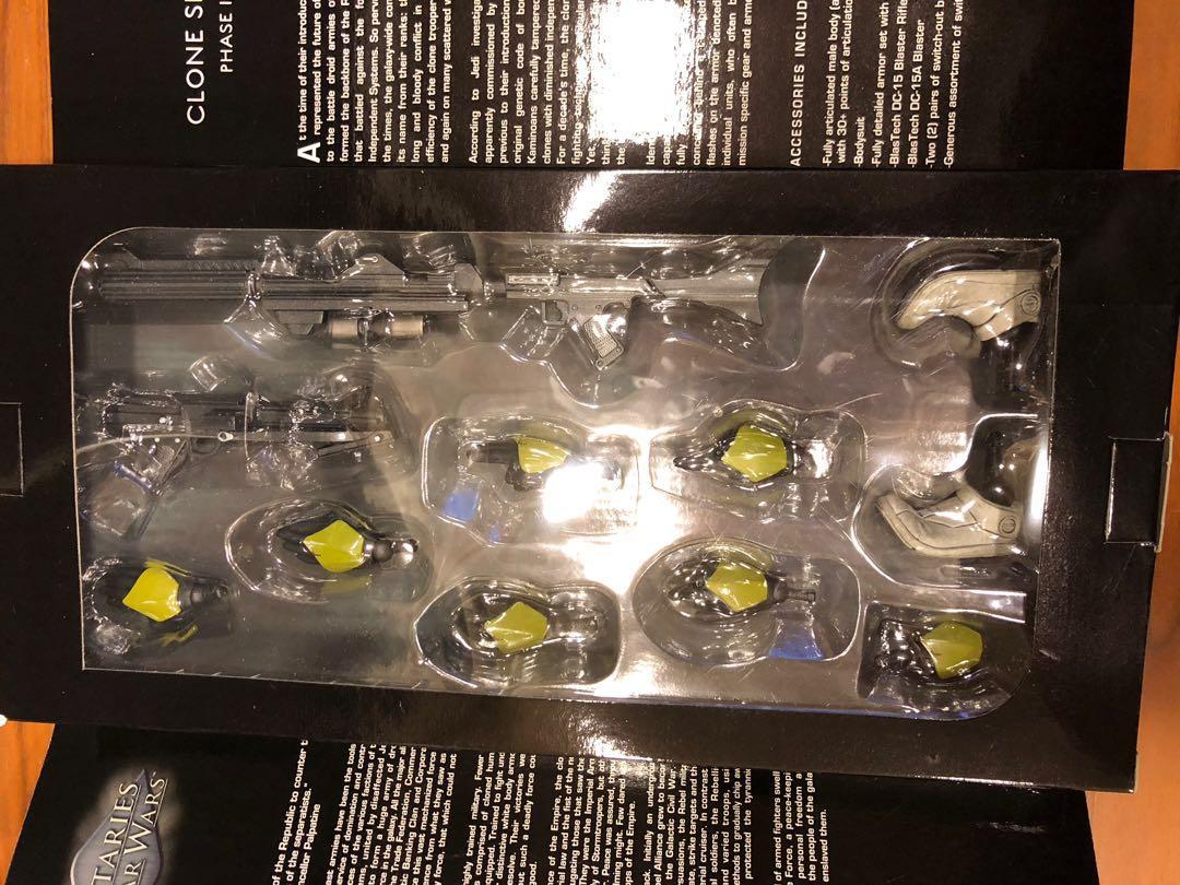Sideshow Starwars Phase 1 clone sergeant, Hobbies & Toys, Toys & Games ...