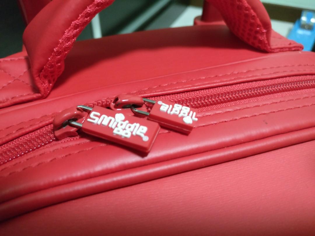 Smiggle Buds Hardtop Trolley Bag for kids (Red Race Car), Babies & Kids ...
