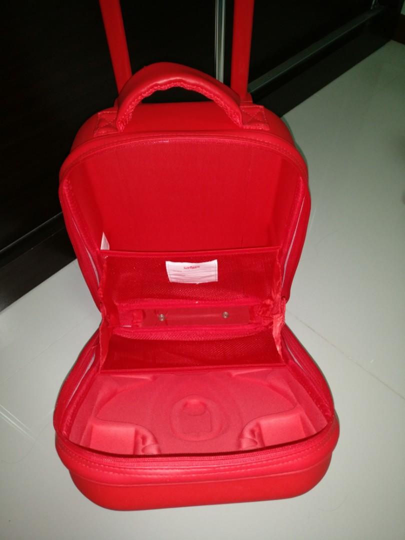 Smiggle Buds Hardtop Trolley Bag for kids (Red Race Car), Babies & Kids ...