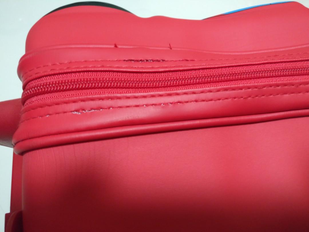 Smiggle Buds Hardtop Trolley Bag for kids (Red Race Car), Babies & Kids ...