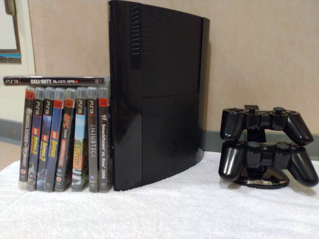 Super Slim PS3 500 GB Cech 4000 model , Video Gaming, Video Game ...