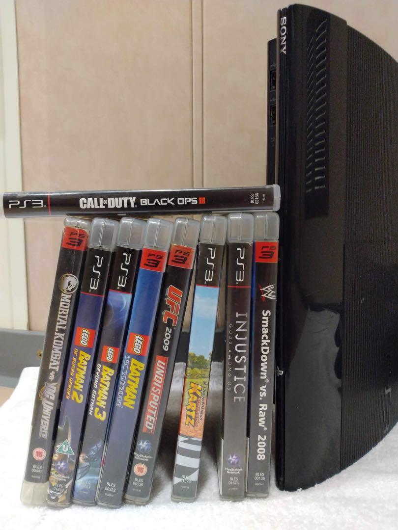 Super Slim PS3 500 GB Cech 4000 model , Video Gaming, Video Game ...