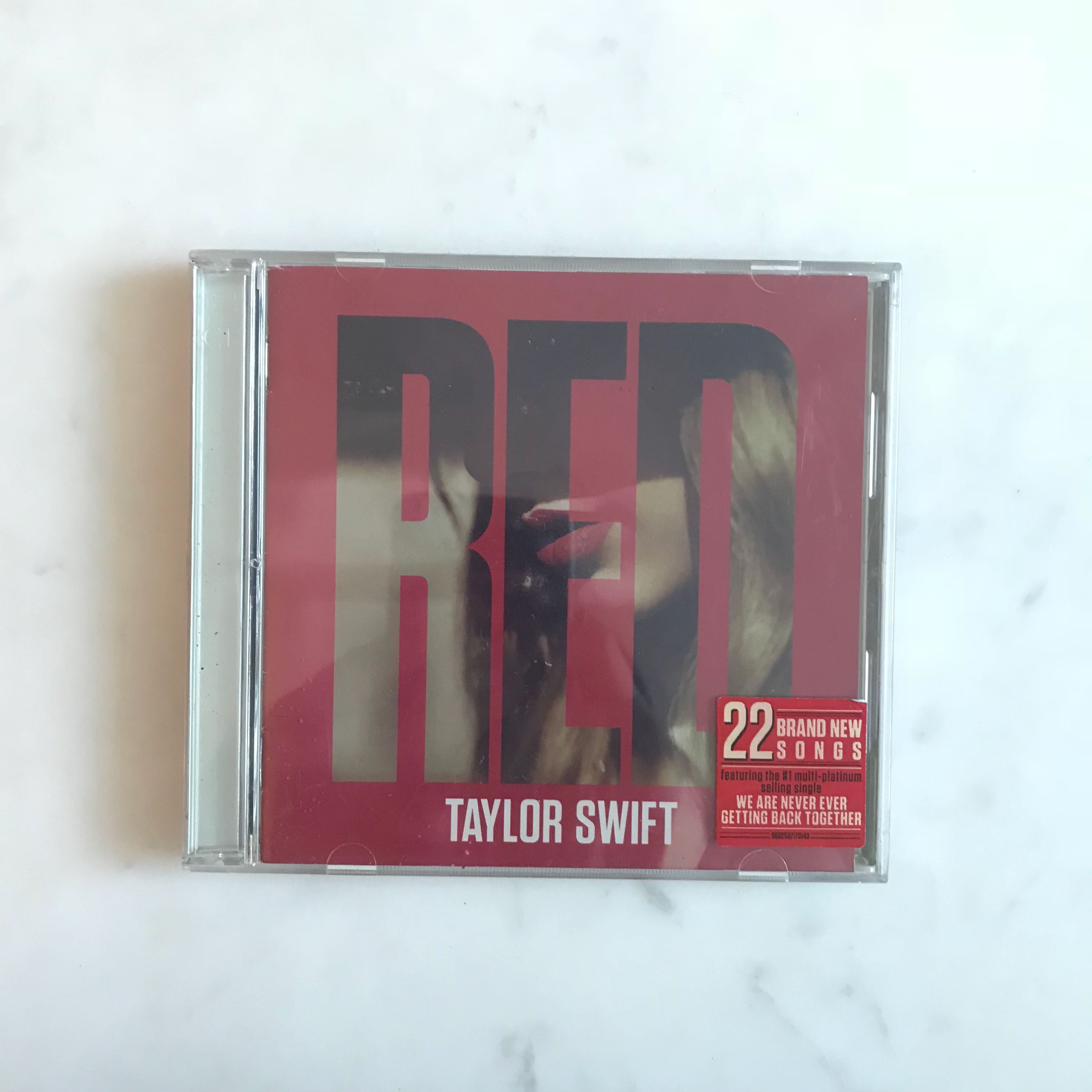 Taylor Swift Red Deluxe Album, Hobbies & Toys, Music & Media, CDs ...