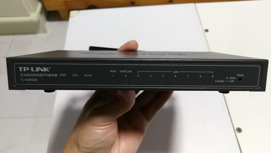 TP-LINK TL-WAR308 路由器, 電腦＆科技, 電腦周邊及配件, Wifi及上網相關產品 - Carousell