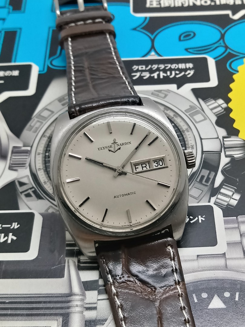 ULYSSE NARDIN 25 JEWELS AUTOMATIC WATCH, Luxury, Watches on Carousell