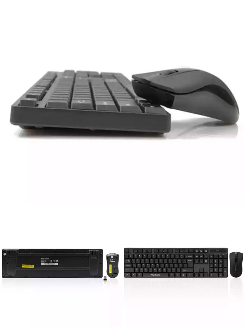 Viewsonic Wireless Keyboard and Mouse, Computers & Tech, Parts ...