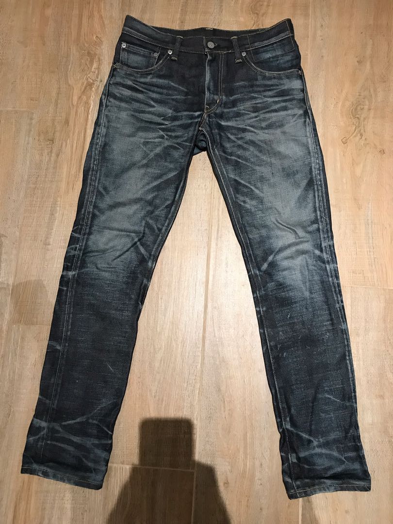 Visvim Non washed NW 04 jeans 73 folk, 男裝, 褲＆半截裙, 牛仔褲 - Carousell