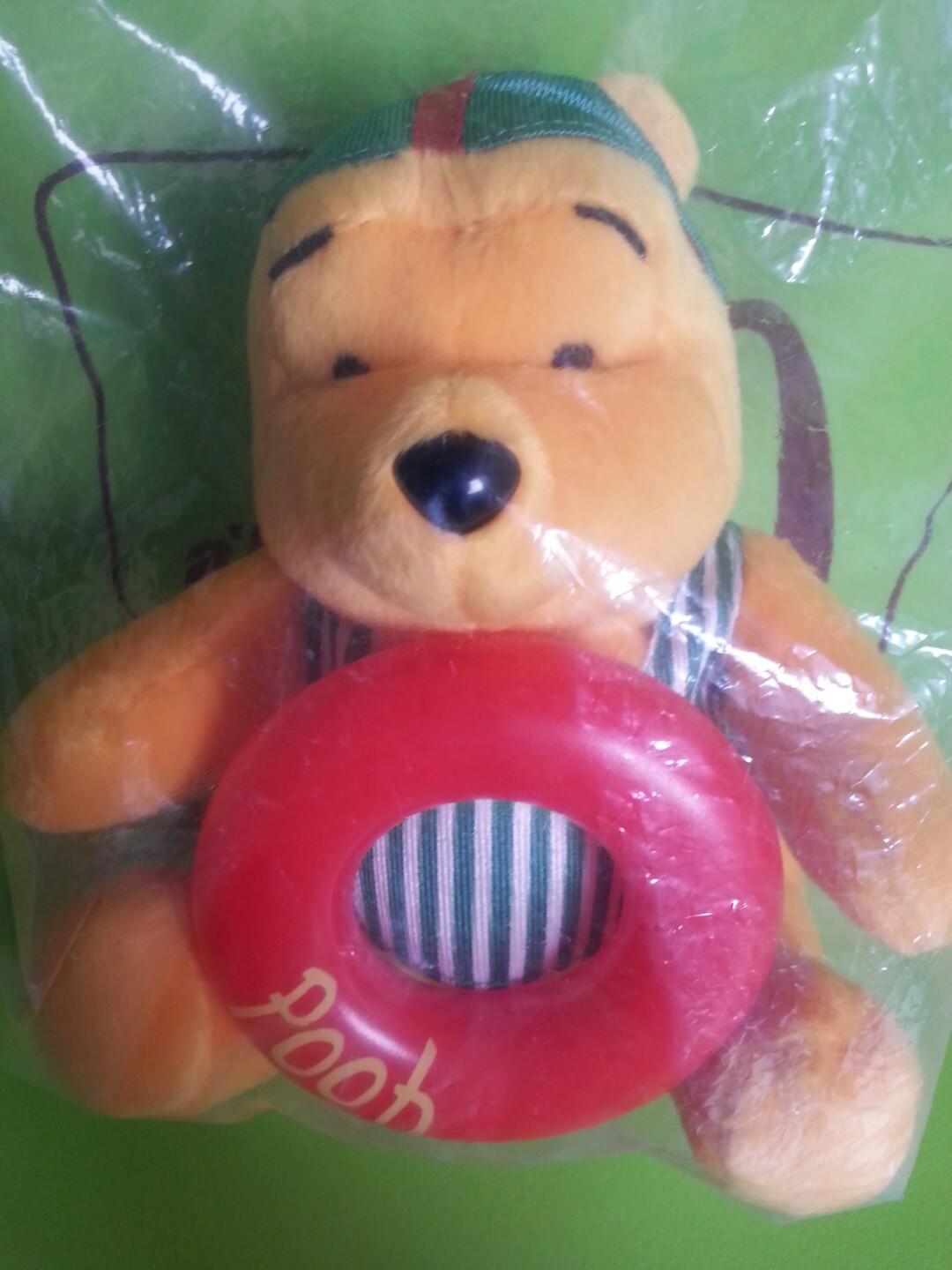 Winnie the Pooh in bathing suit, Hobbies & Toys, Toys & Games on Carousell