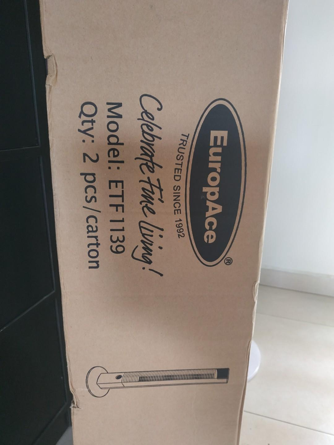 Europace Brand New Tower Fan!, Furniture & Home Living, Lighting & Fans ...