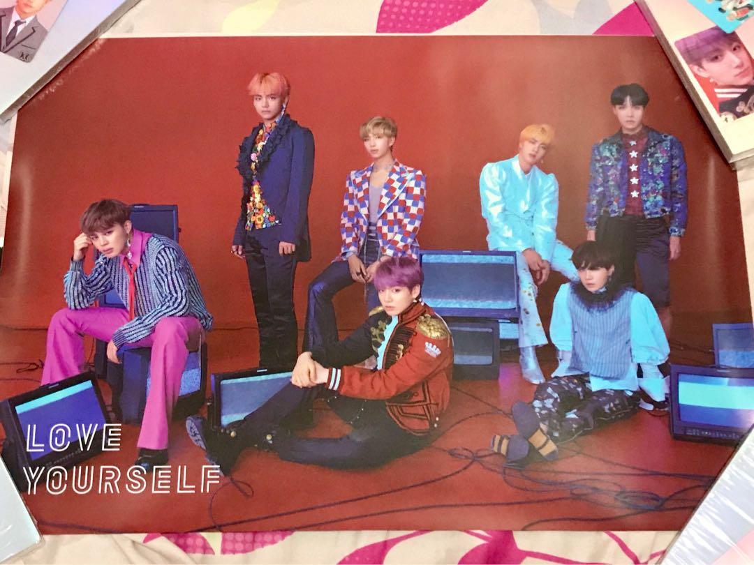 BTS Love Yourself: Answer Poster, Hobbies & Toys, Memorabilia ...