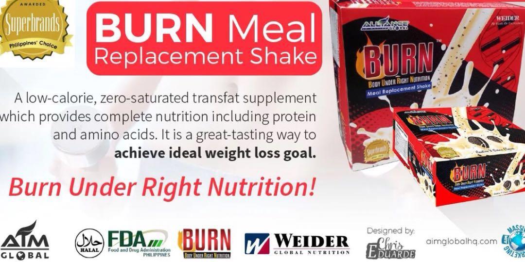 BURN Shake (cookies & cream flavor), Everything Else on Carousell