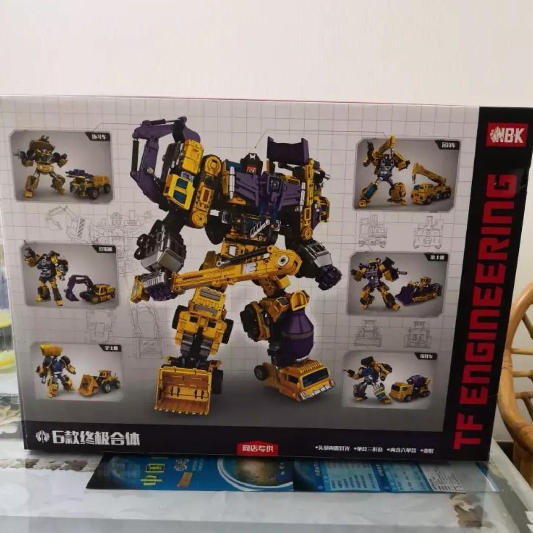 (Preorder) Devastator NBK TF Engineering combiner yellow / green, Hobbies & Toys, Collectibles ...