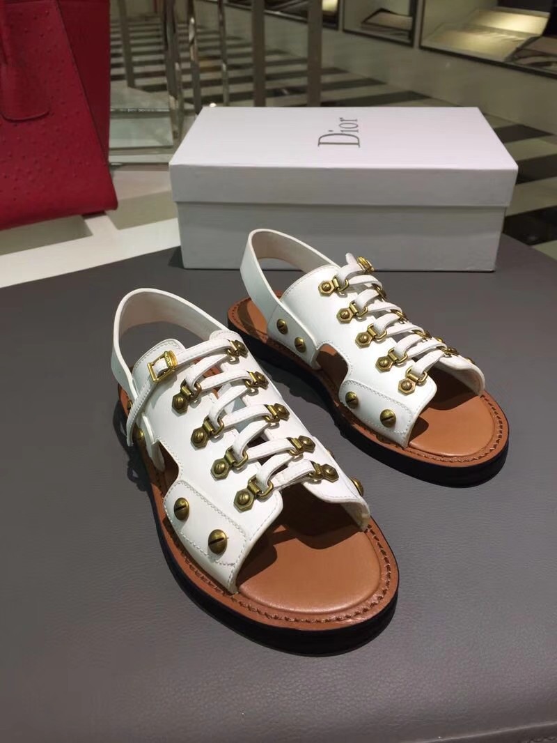 Dior sandals, Women's Fashion, Footwear, Sandals on Carousell