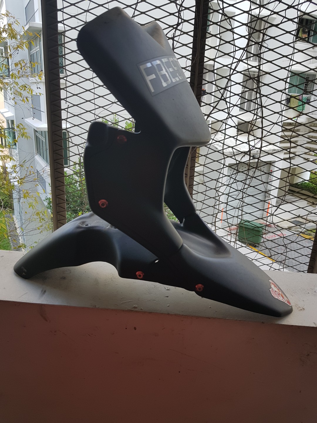 Drz 400sm supermotard head cowling, Motorcycles, Motorcycle Accessories ...